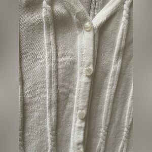 croft & barrow | Tops | Croft Barrow White Cardigan Cotton | Poshmark